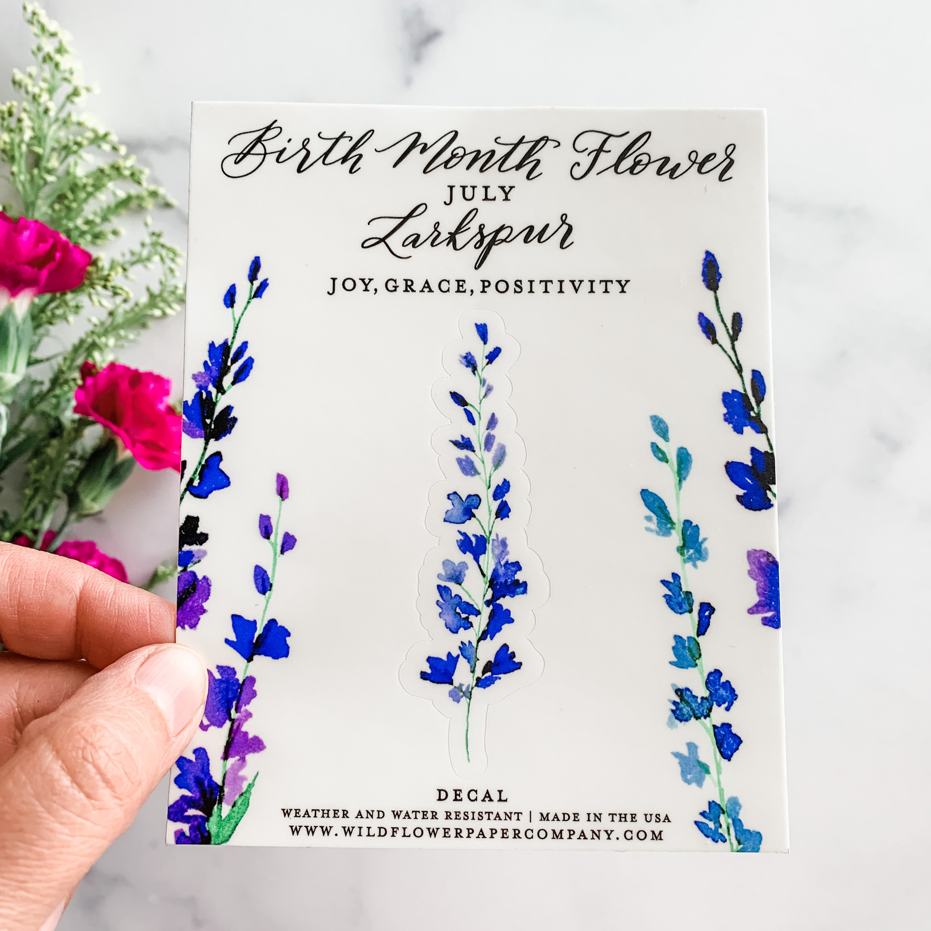 July Birth Flowers