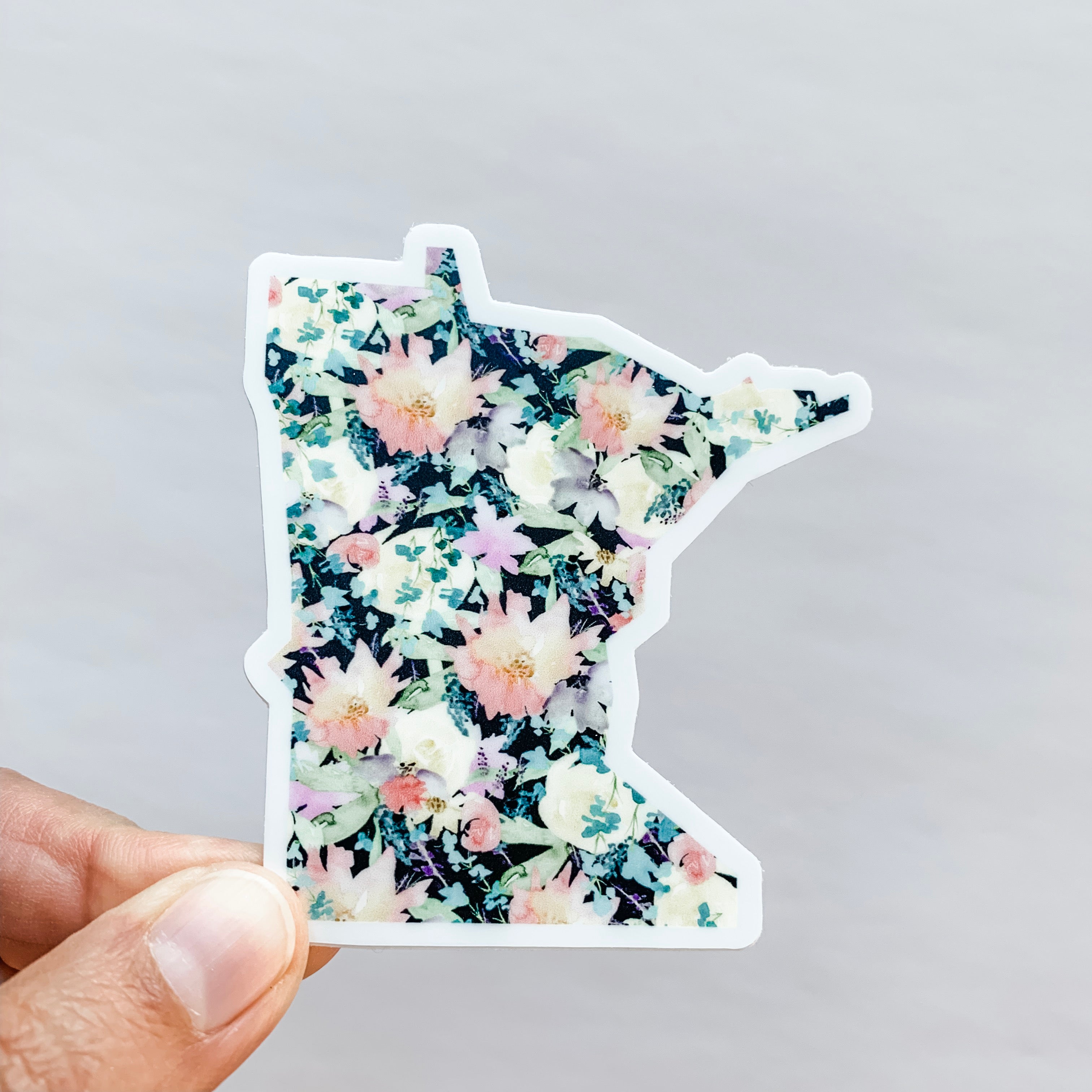 Minnesota State Floral Black Sticker Decal – Wildflower Paper Company