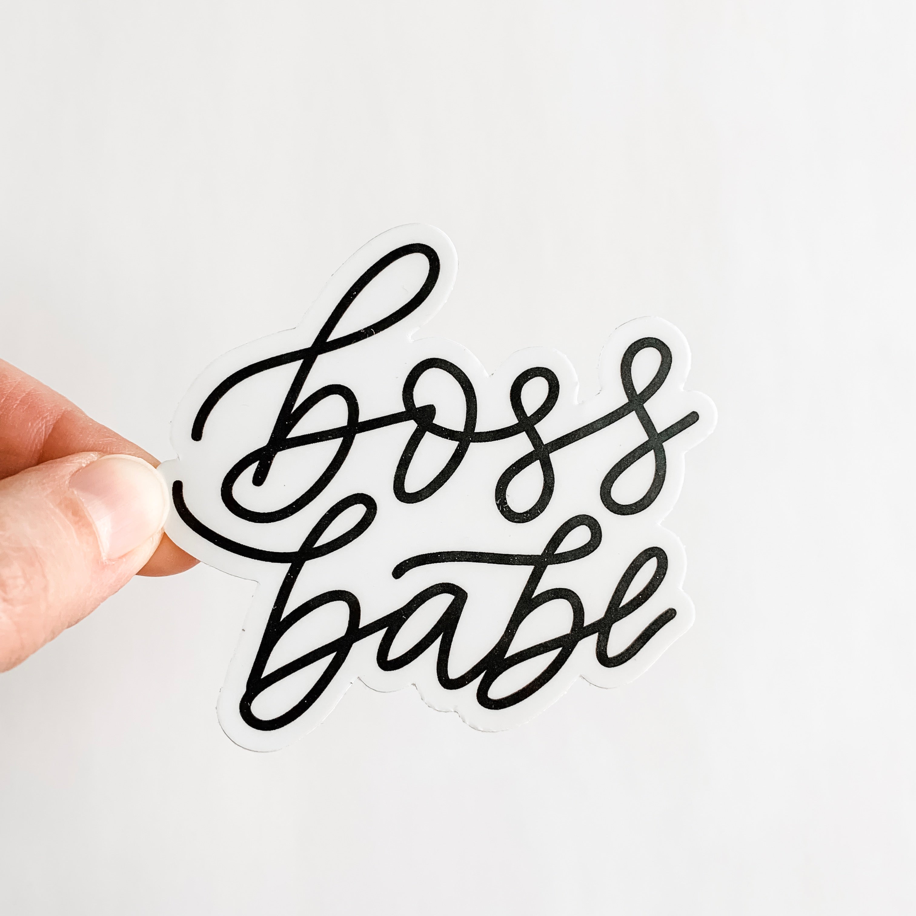 Boss Babe Sticker Decal – Wildflower Paper Company